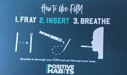 FUM Essential Oil Inhaler: Quit Smoking & Vaping Naturally